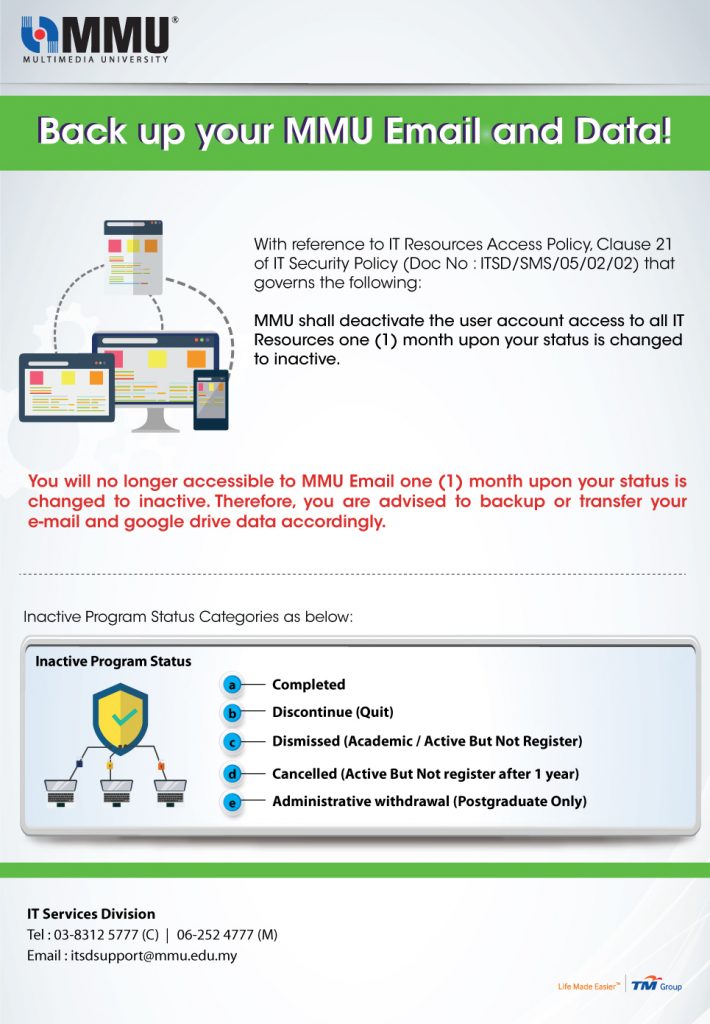 Back up your MMU Email and Data! – Network & Intelligent Campus Ecosystems