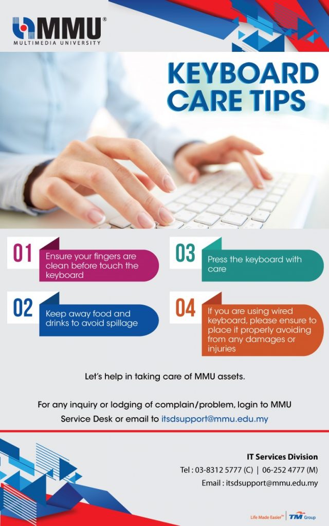 Keyboard Care Tips – Network & Intelligent Campus Ecosystems