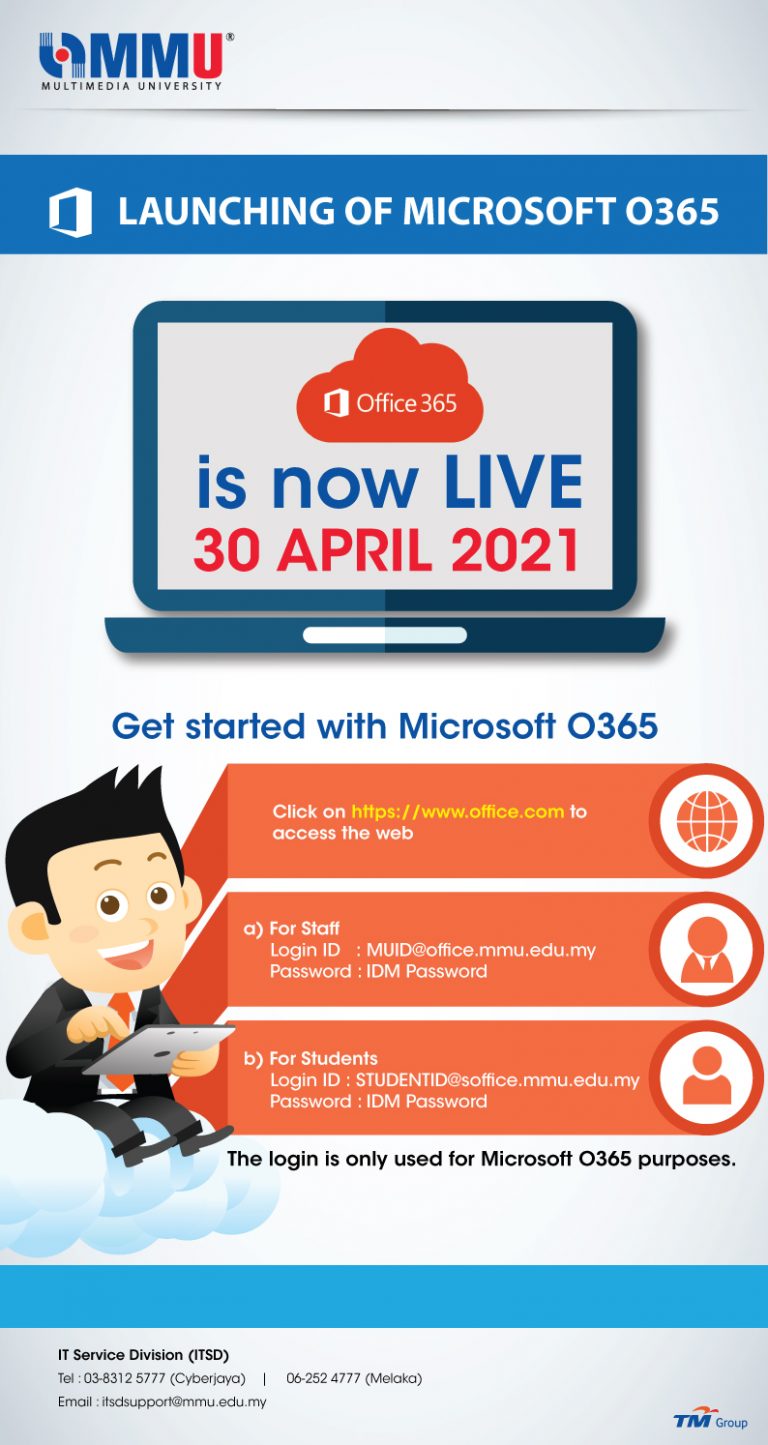 Launching of Microsoft O365 – Network & Intelligent Campus Ecosystems