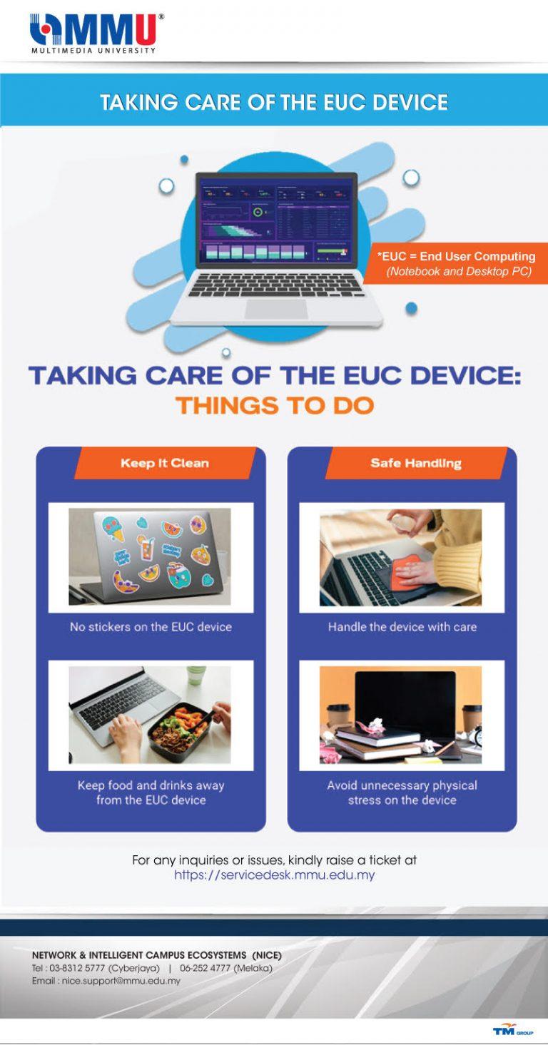 Taking Care of the EUC Device_Things to Do – Network & Intelligent ...