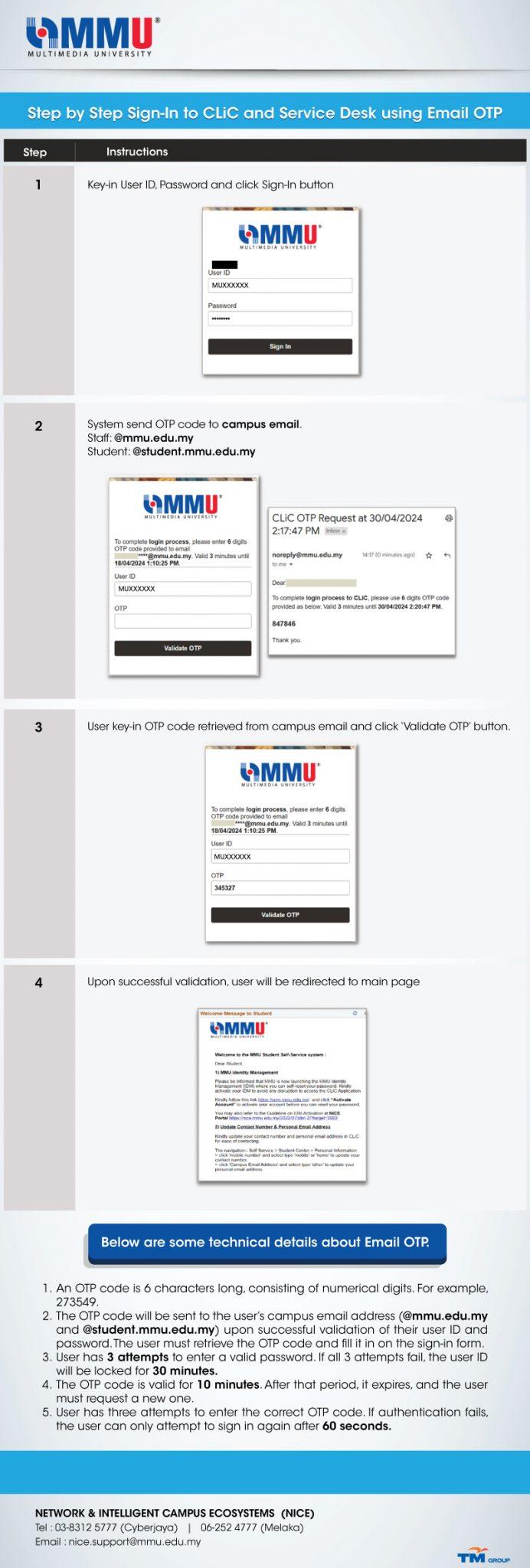 CLiC & Service Desk – Network & Intelligent Campus Ecosystems