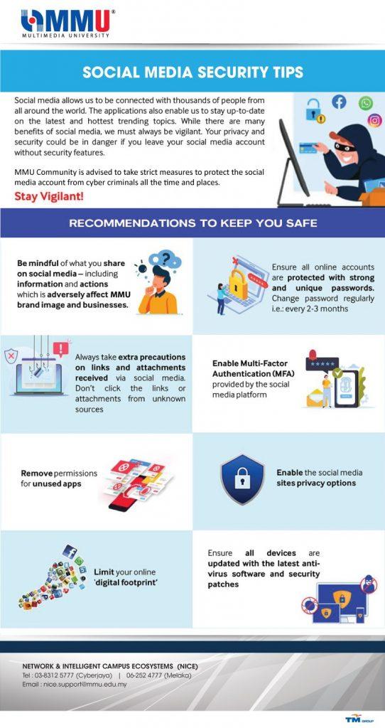 Social Media Security Tips – Network & Intelligent Campus Ecosystems