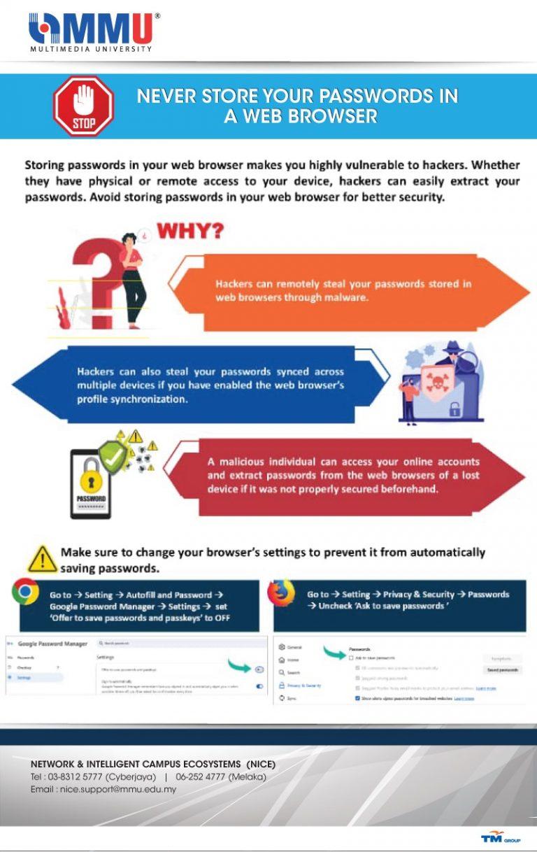Never Store Your Passwords in a Web Browser – Network & Intelligent ...